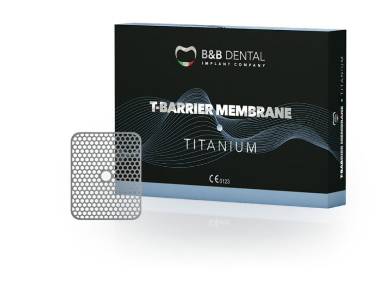 Membranas de implantología T-BARRIER en titanio | B&B Dental